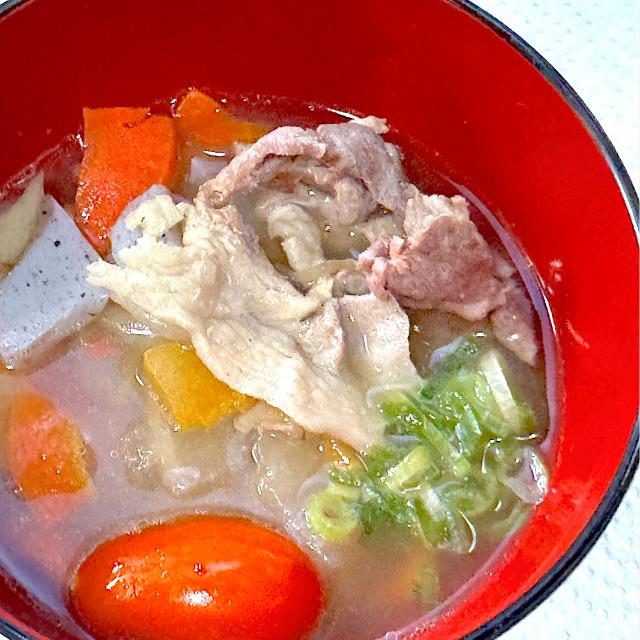 寒い朝 豚汁/🐧ペンギン2 | Snapdish[スナップディッシュ]