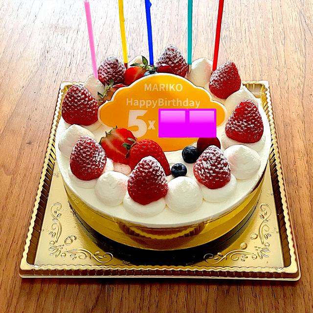 バースデーケーキ/marich | Snapdish[スナップディッシュ]